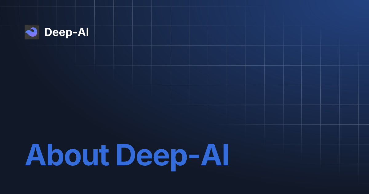About Deep-AI | Deep-AI